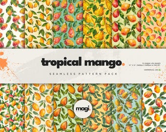 Plush Plum Printable Paper Pack Seamless Pattern Designs Digital ...