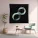 Infinite Serpent - Modern Canvas Painting of a Snake in an Infinity ...