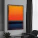 Mark Rothko Sunset Orange and Deep Blue Abstract Canvas Painting ...