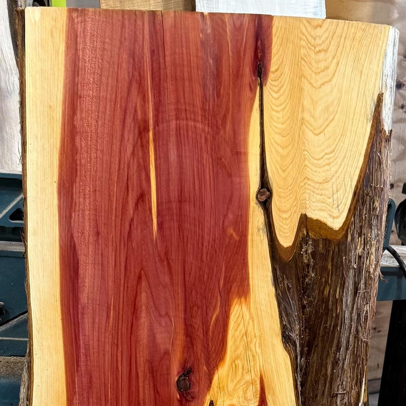 Red Cedar Slab - Etsy