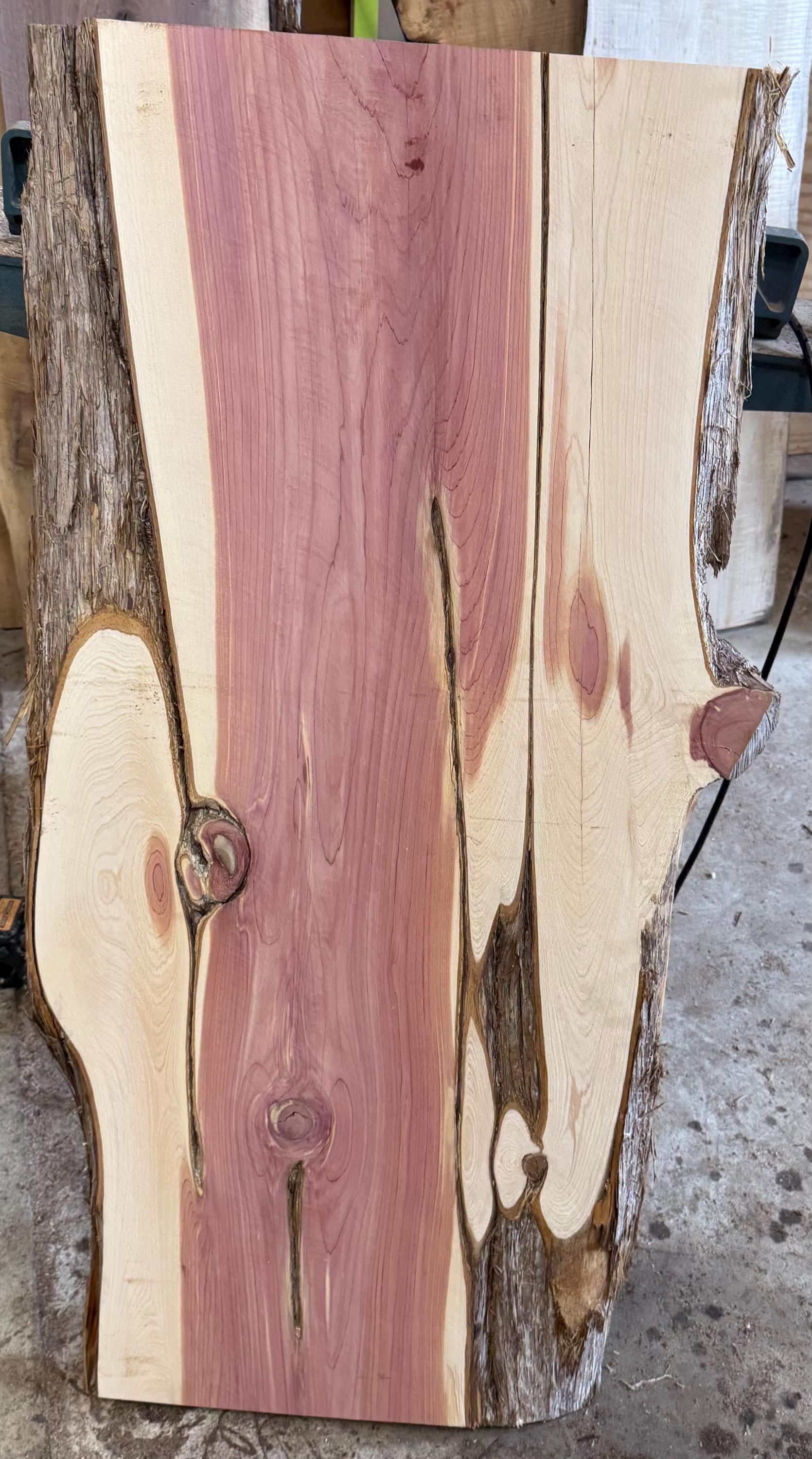 Red Cedar Kiln Dried Slab - Etsy