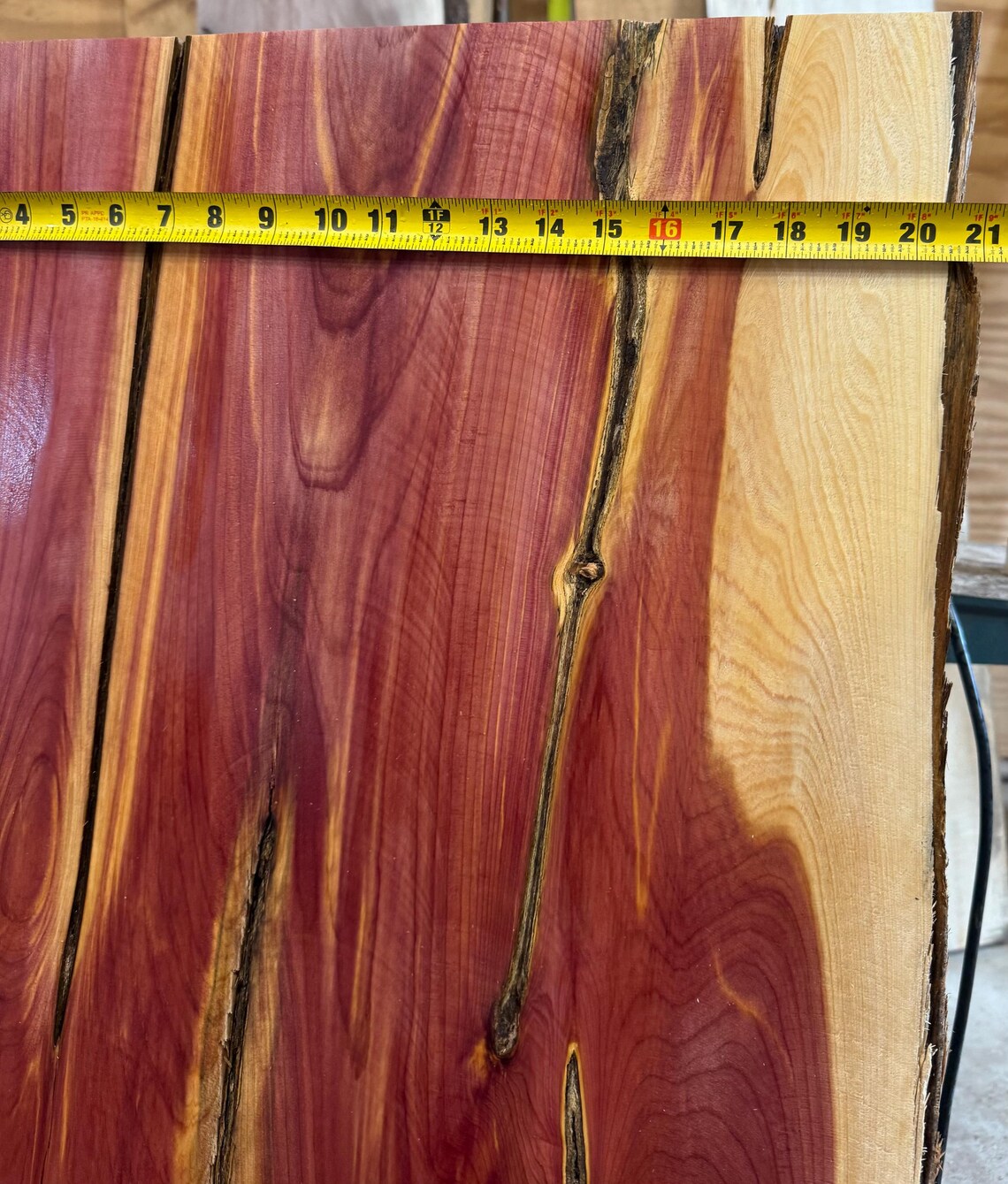 Red Cedar Kiln Dried Slab - Etsy