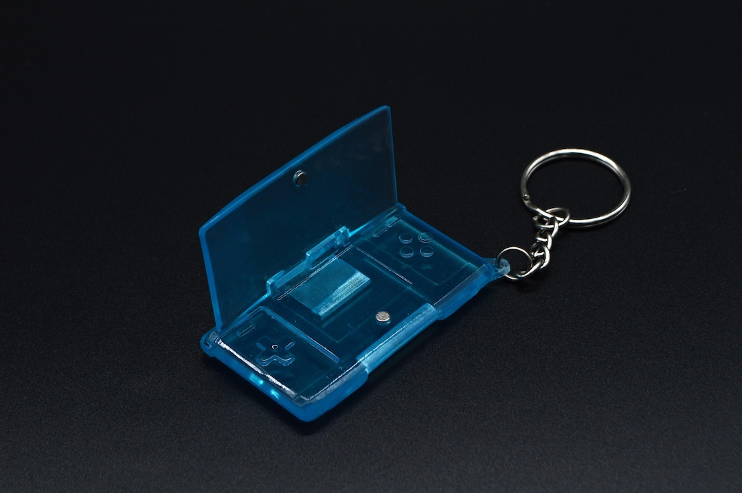 Nintendo DS Keychain Magnetic Fidget, Clear Resin, 3d Printed - Etsy