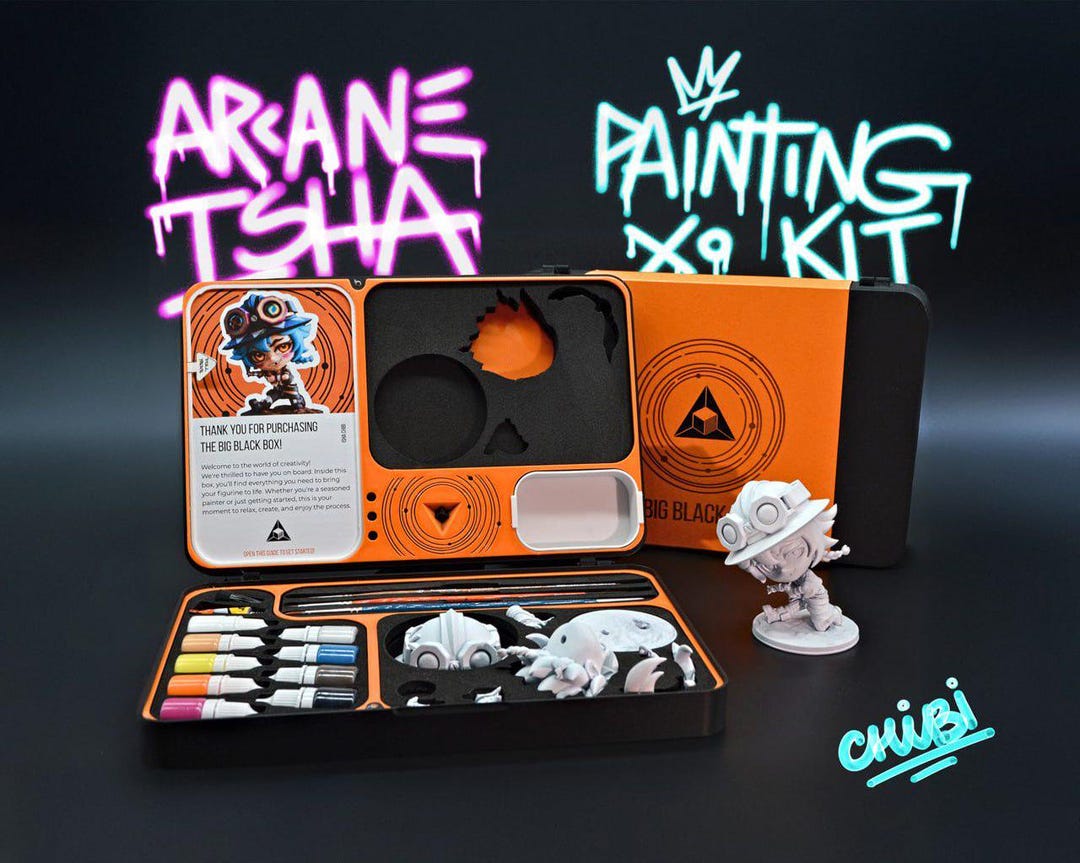 Isha Arcane Figurine DIY Painting Kit, All-in-one, Ready to Paint Out ...