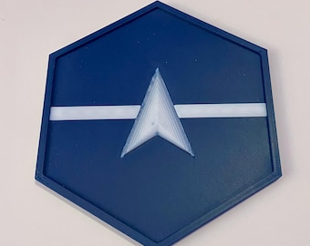 E3 Space Force Guardian Rank Plaque - Etsy