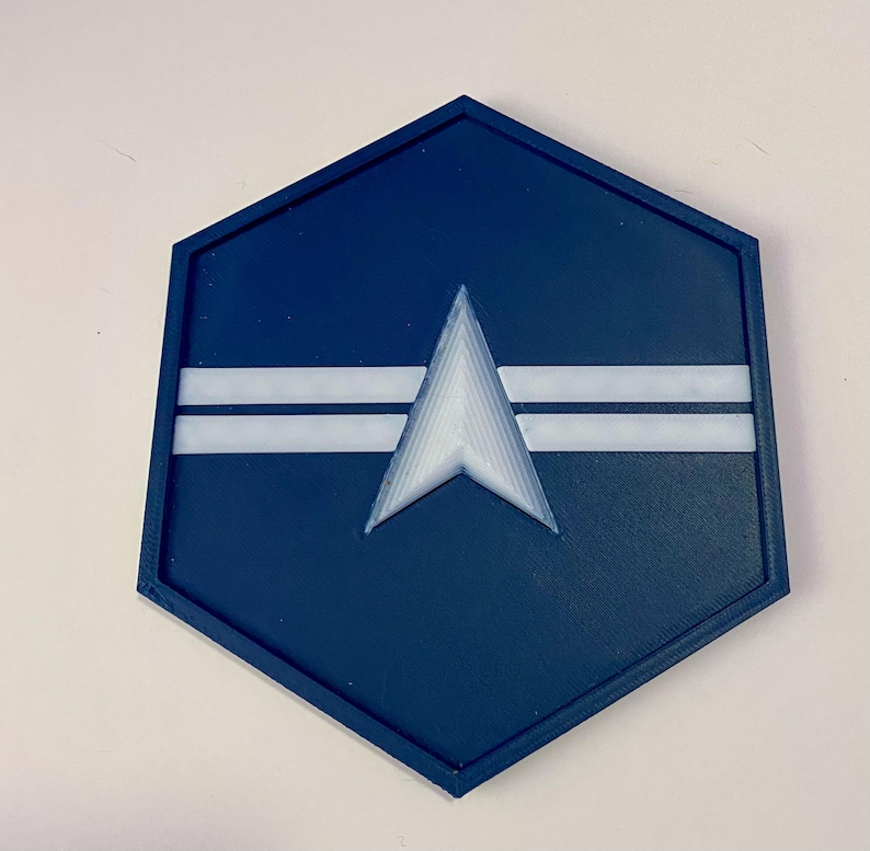 E3 Space Force Guardian Rank Plaque - Etsy