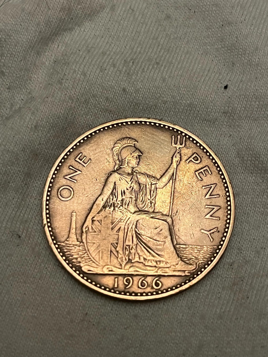 1966 Queen Elizabeth Penny - Etsy