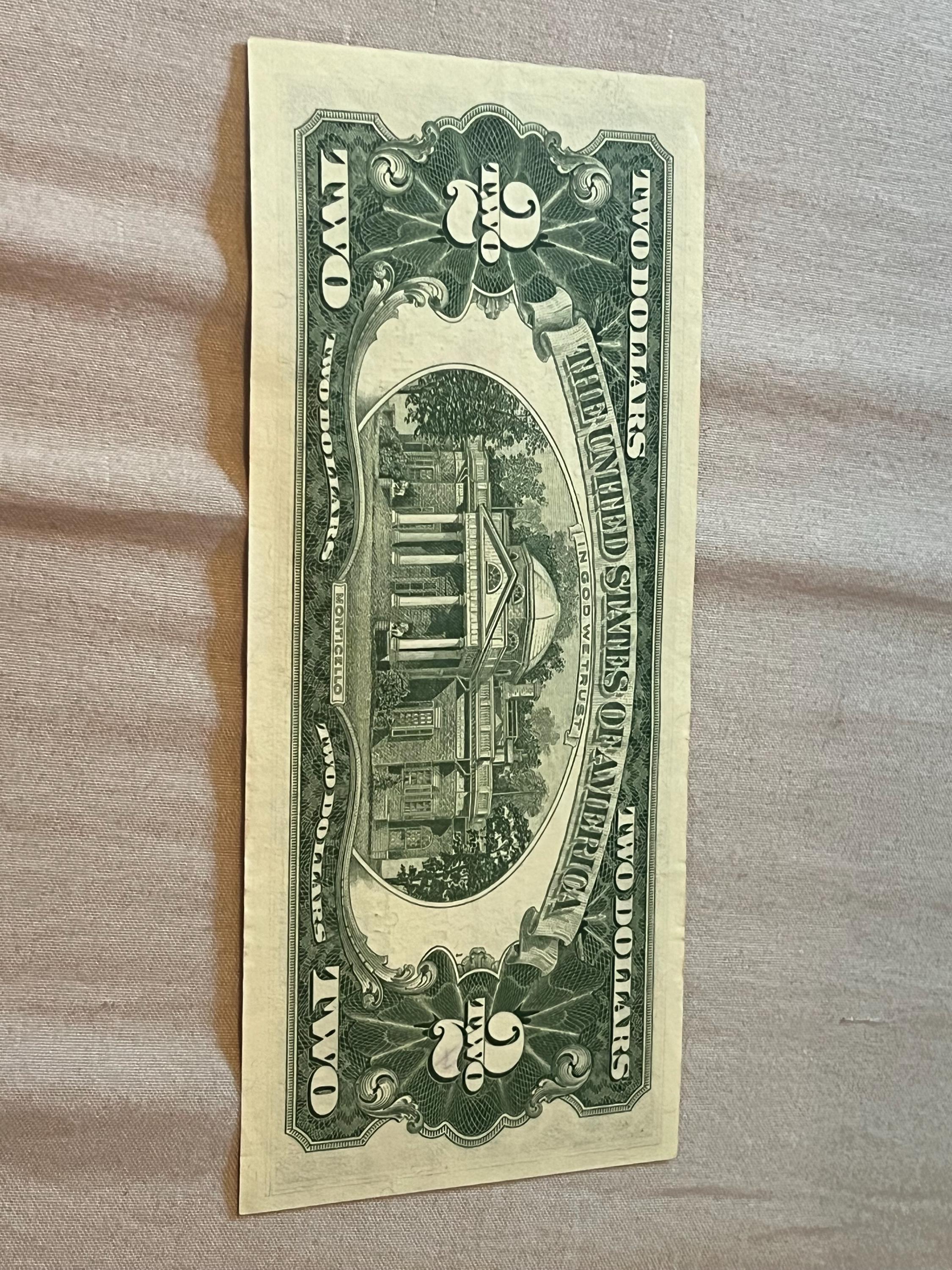 Silver Certificate & 2 Dollar Star Note - Etsy