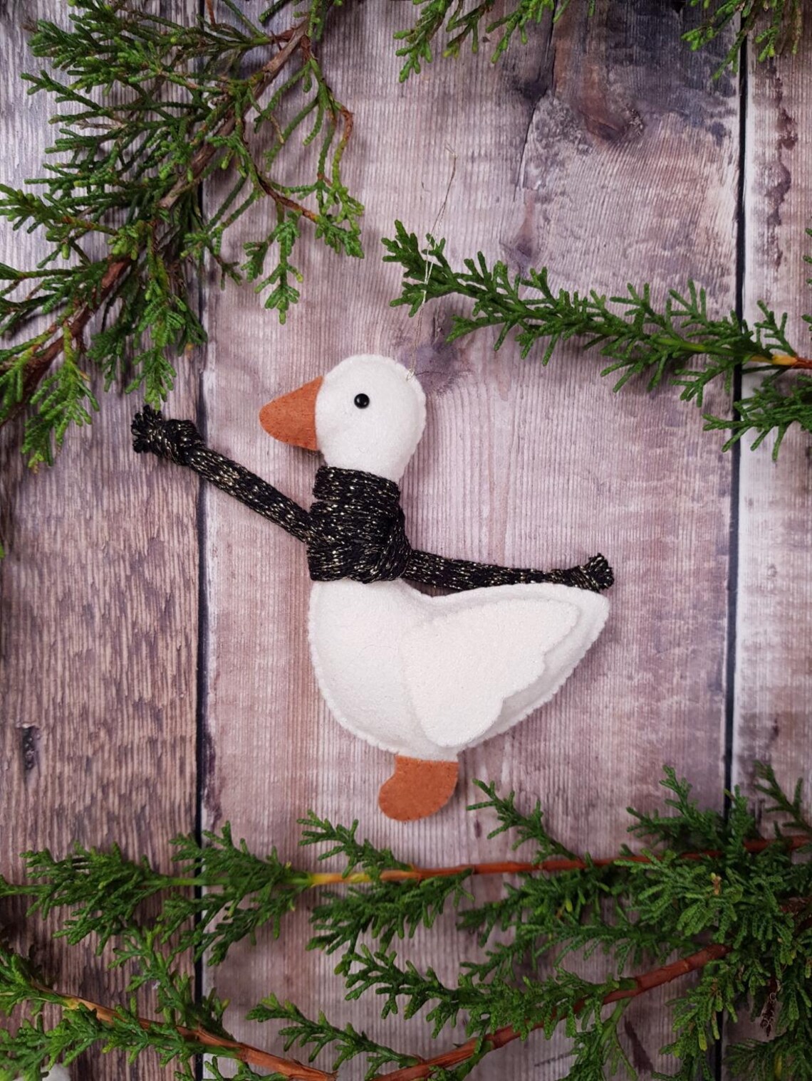 Glorious Goose Christmas Tree Decoration Ornament Bauble Gift - Etsy