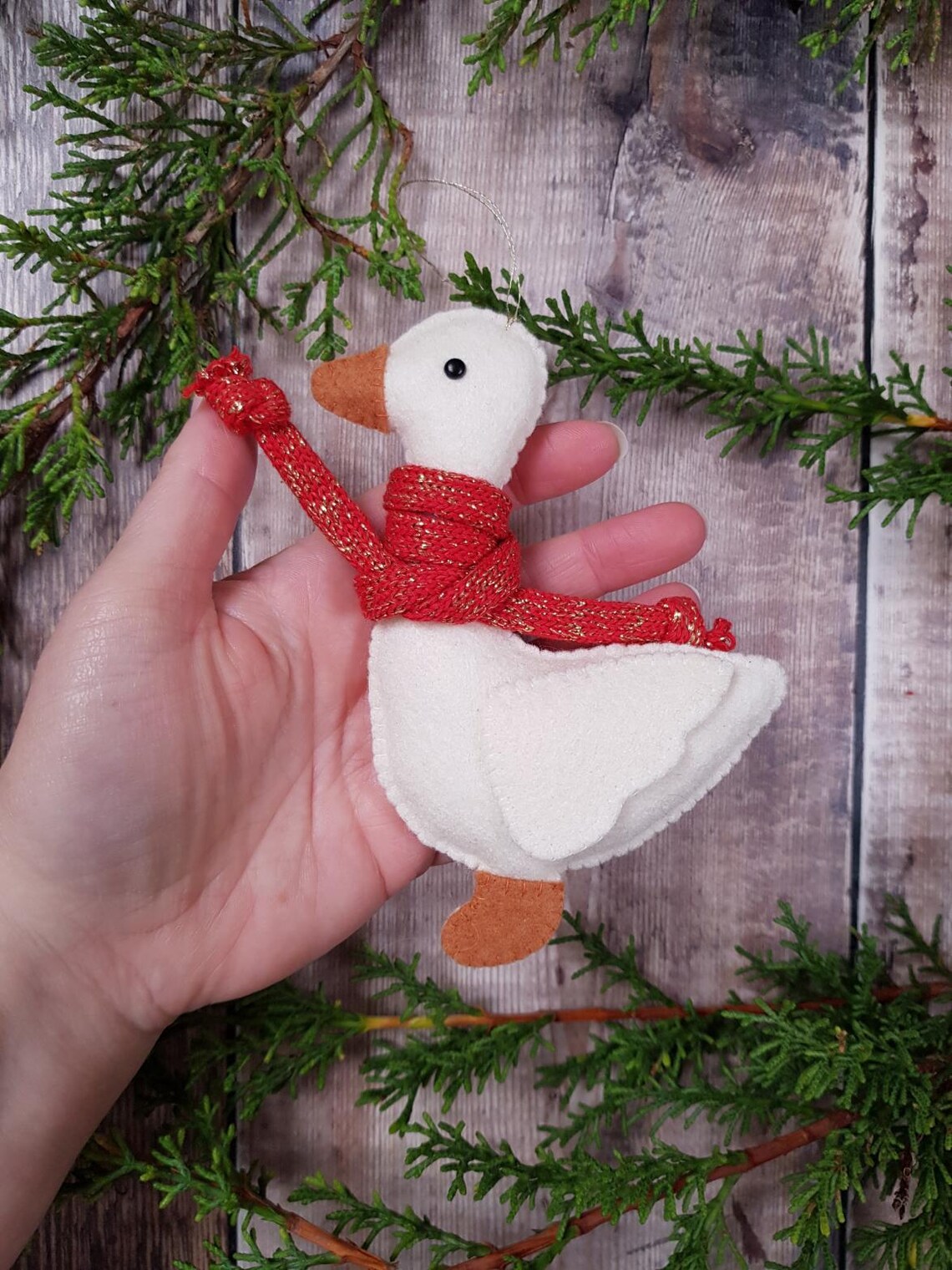 Glorious Goose Christmas Tree Decoration Ornament Bauble Gift - Etsy