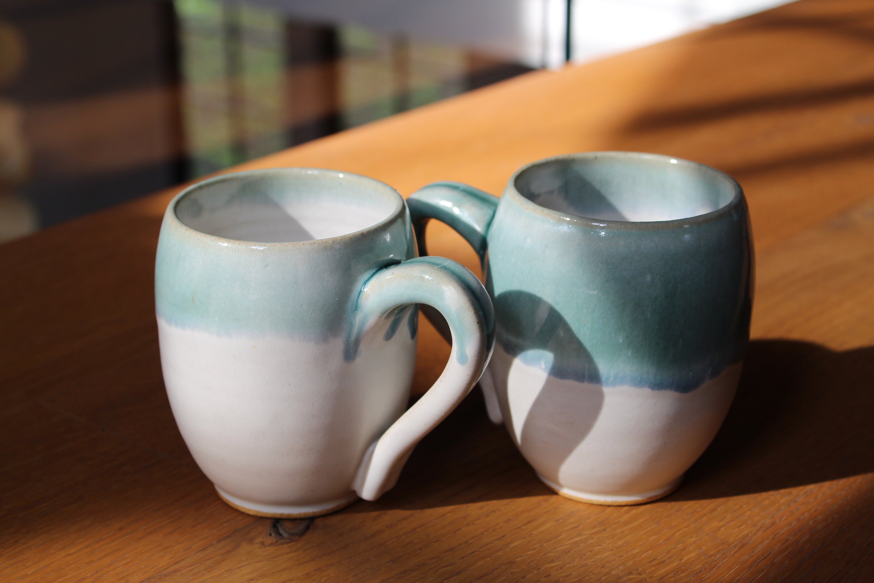 Half and Half Cappuccino Mug - Etsy