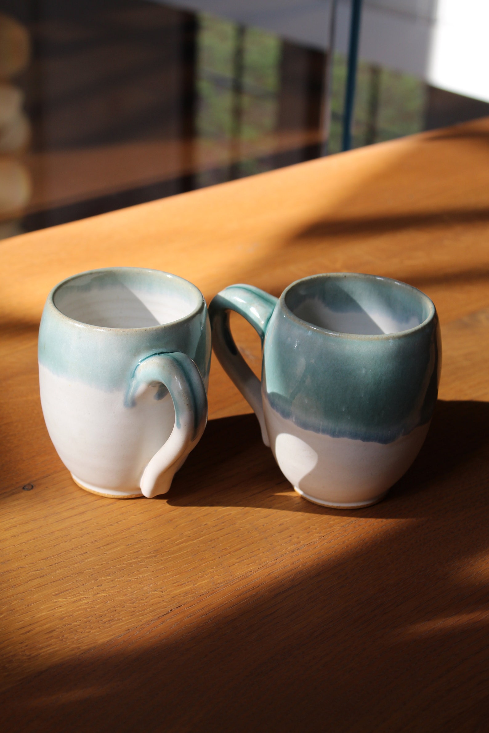 Half and Half Cappuccino Mug - Etsy