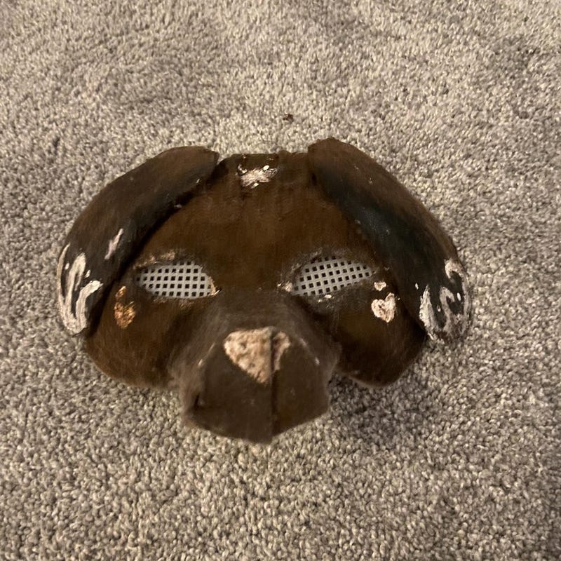 Dog Mask - Etsy
