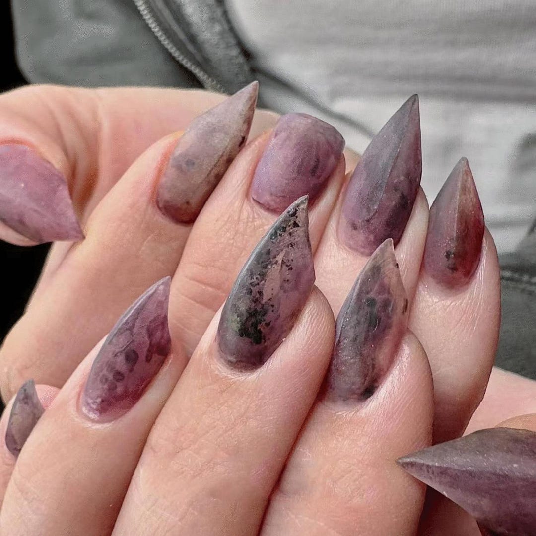 Anime Vampire Claw Press on Nails - Etsy
