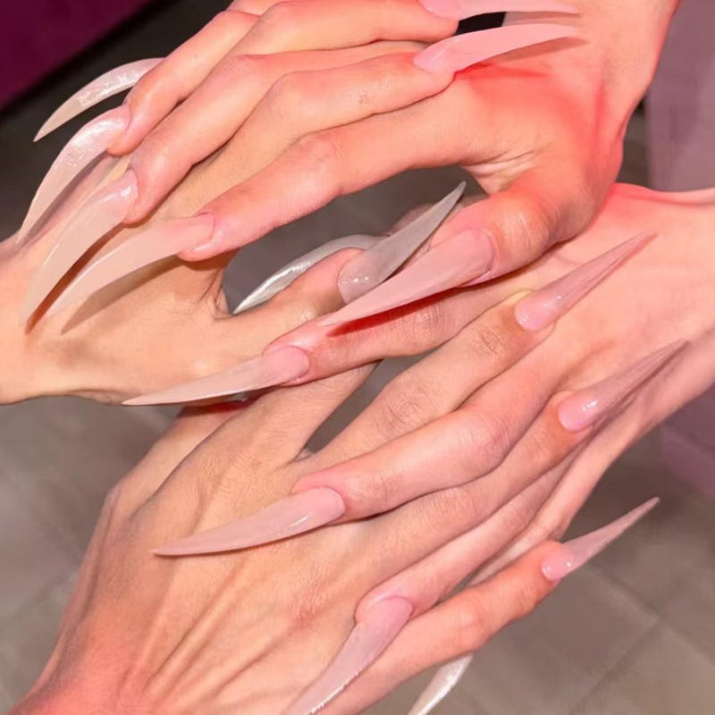 Xxxl Long Nails - Etsy