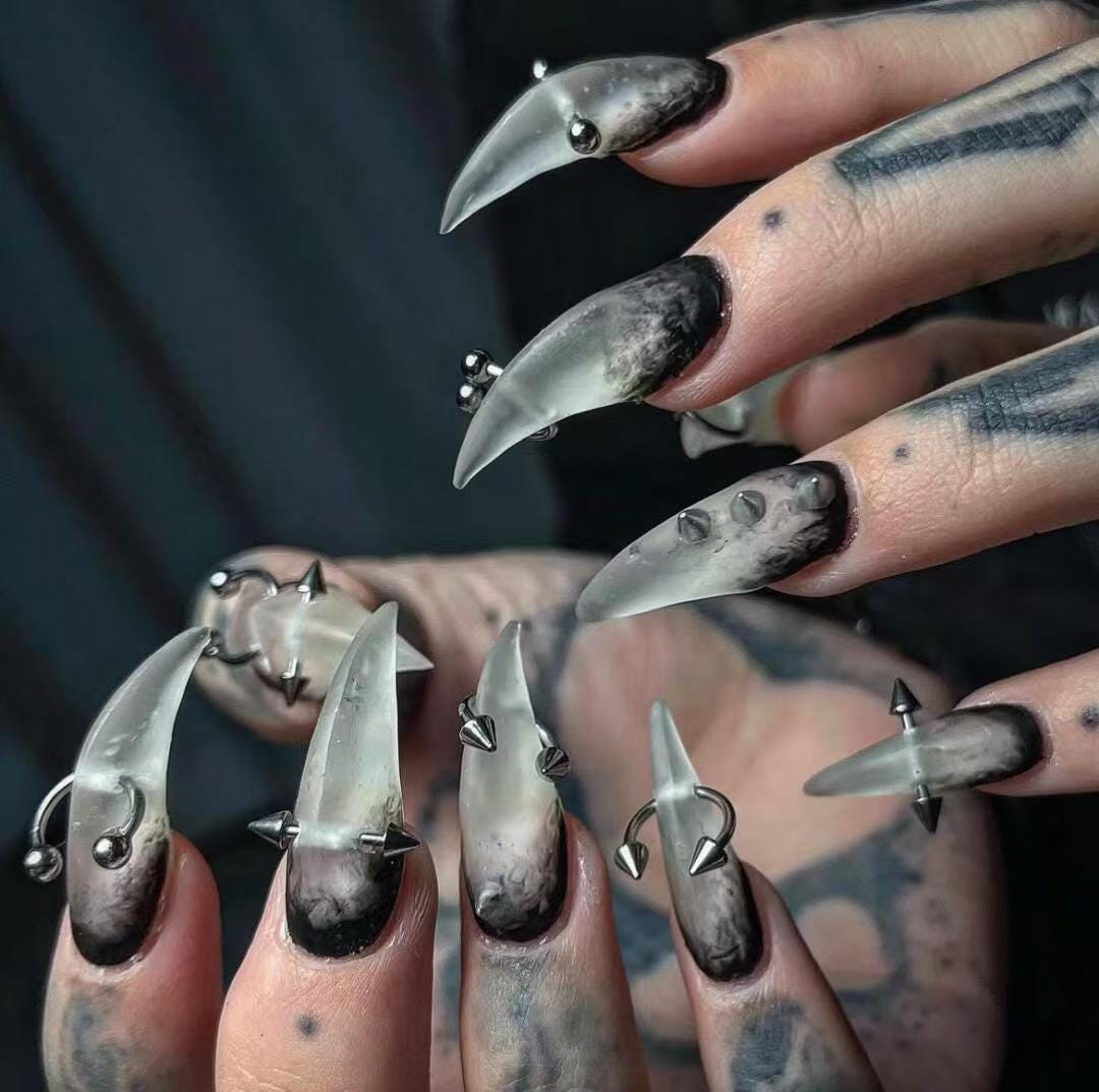 Werewolf Nails Claw Press on Nails Fox Nails Fox Claw Armor Glove ...