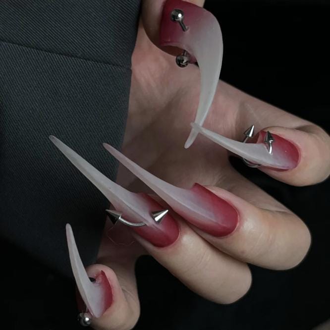 Eagle Talon Press on Nails, Raptor Claw Acrylic Nails - Etsy