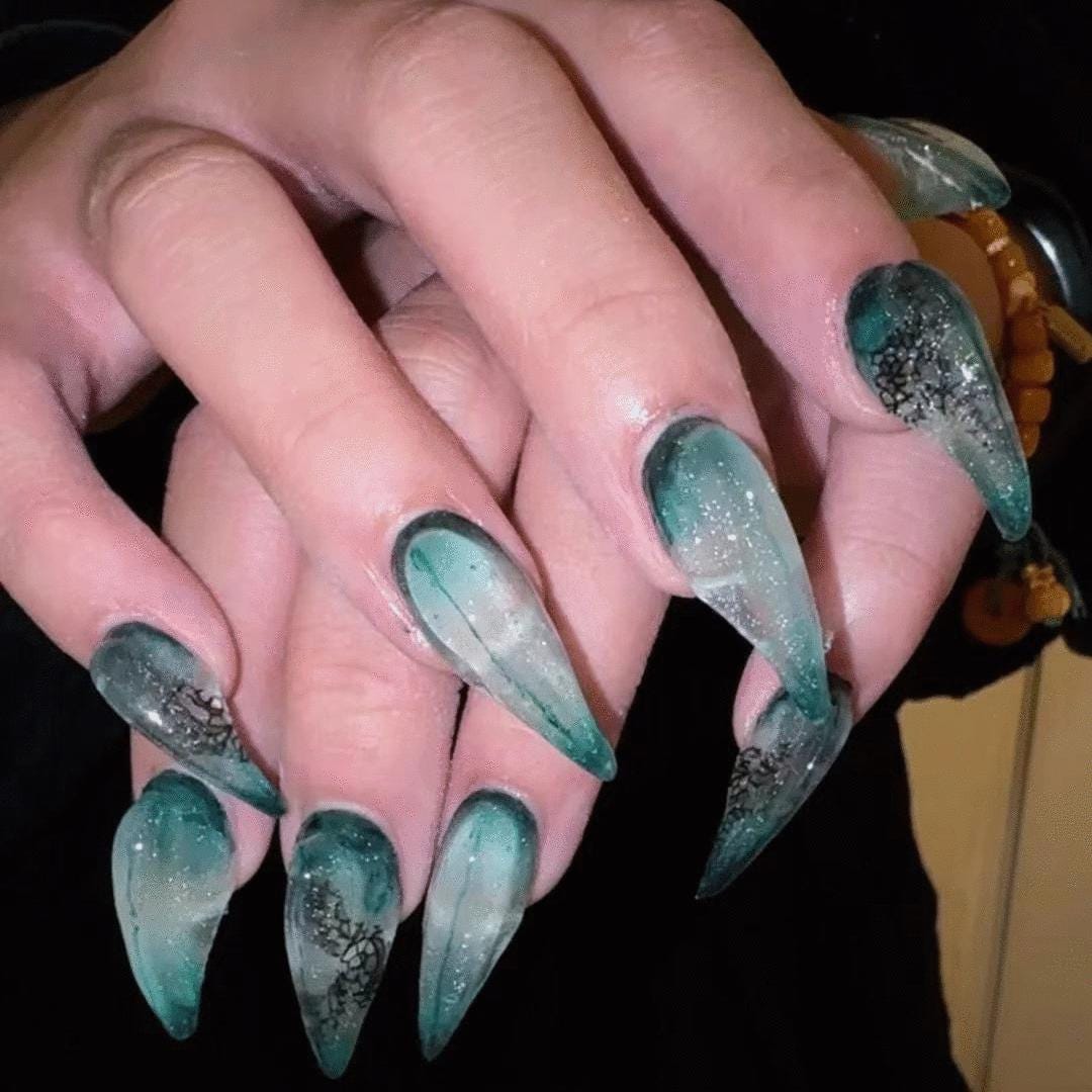 Talon Nails Cat Claw Nails Claw Press on Nails Demon Nails Dragon Nails ...