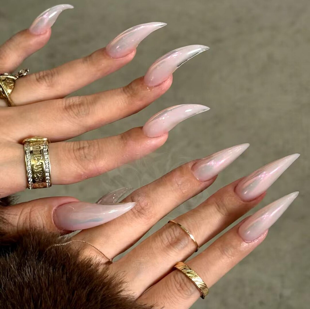 Dragon Nails Werewolf Press on Nails Sharp Nails Raptor Nails Acrylic ...