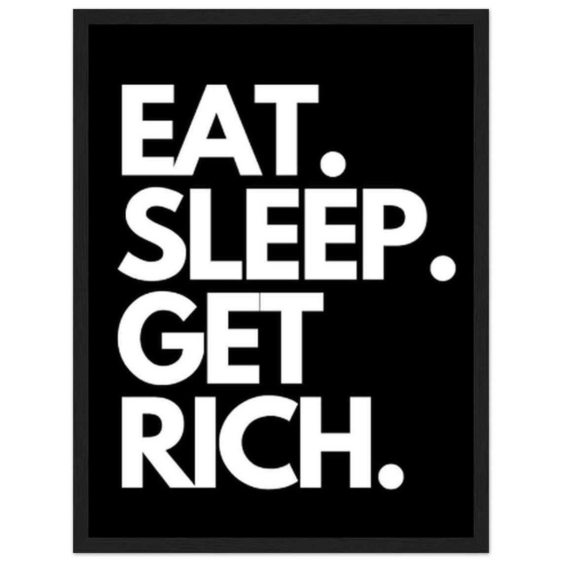 Motivational Poster Made of Semi-matte Paper With Wooden Frame 30 X 40 ...