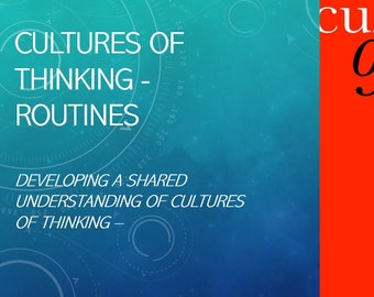 30 X Visible Thinking Routines | Cultures of Thinking - Etsy