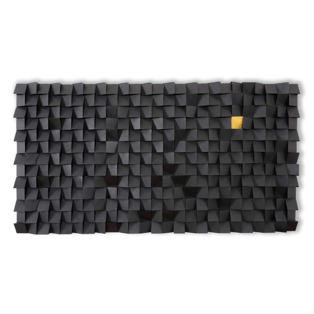 Wood Wall Art "spacelight" - Wall Sculpture, Mosaic Art, Custom Size ...