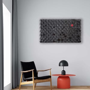 Wood Wall Art "spacelight" - Wall Sculpture, Mosaic Art, Custom Size ...