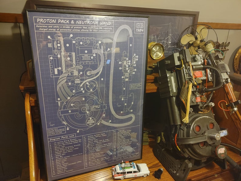 Proton Pack Blueprint *DIGITAL DOWNLOAD* - Etsy
