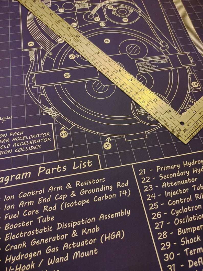 Proton Pack Blueprint *DIGITAL DOWNLOAD* - Etsy