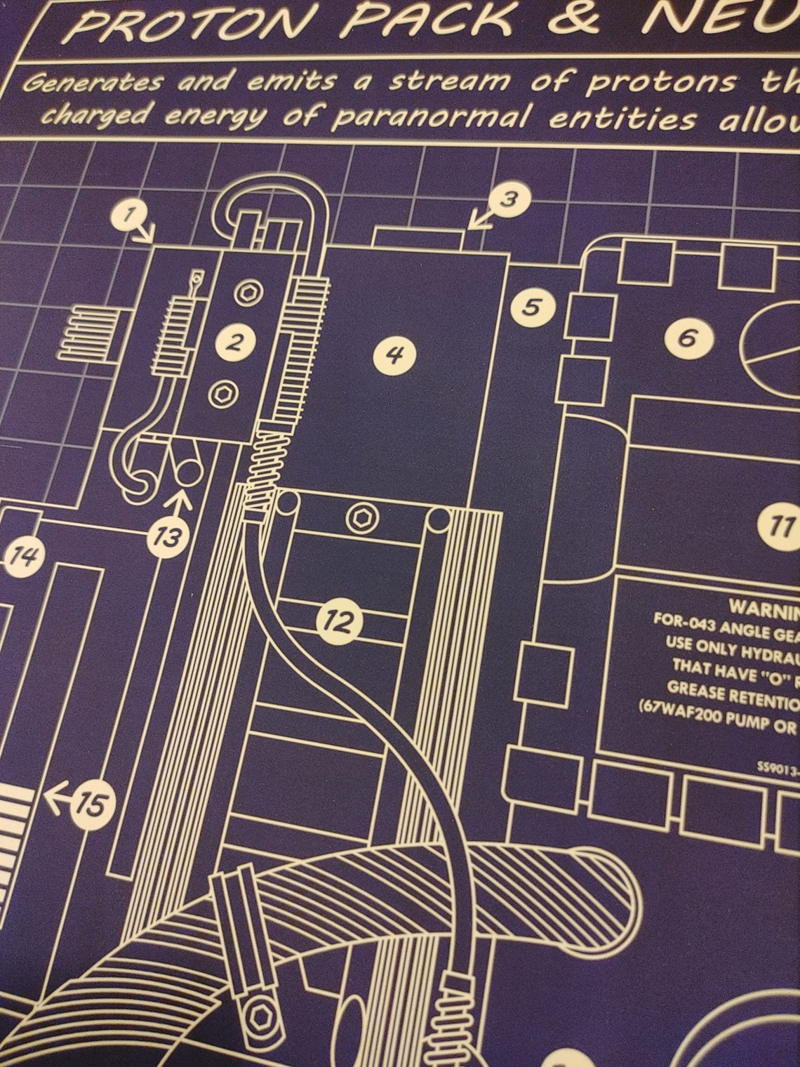 Proton Pack Blueprint *DIGITAL DOWNLOAD* - Etsy