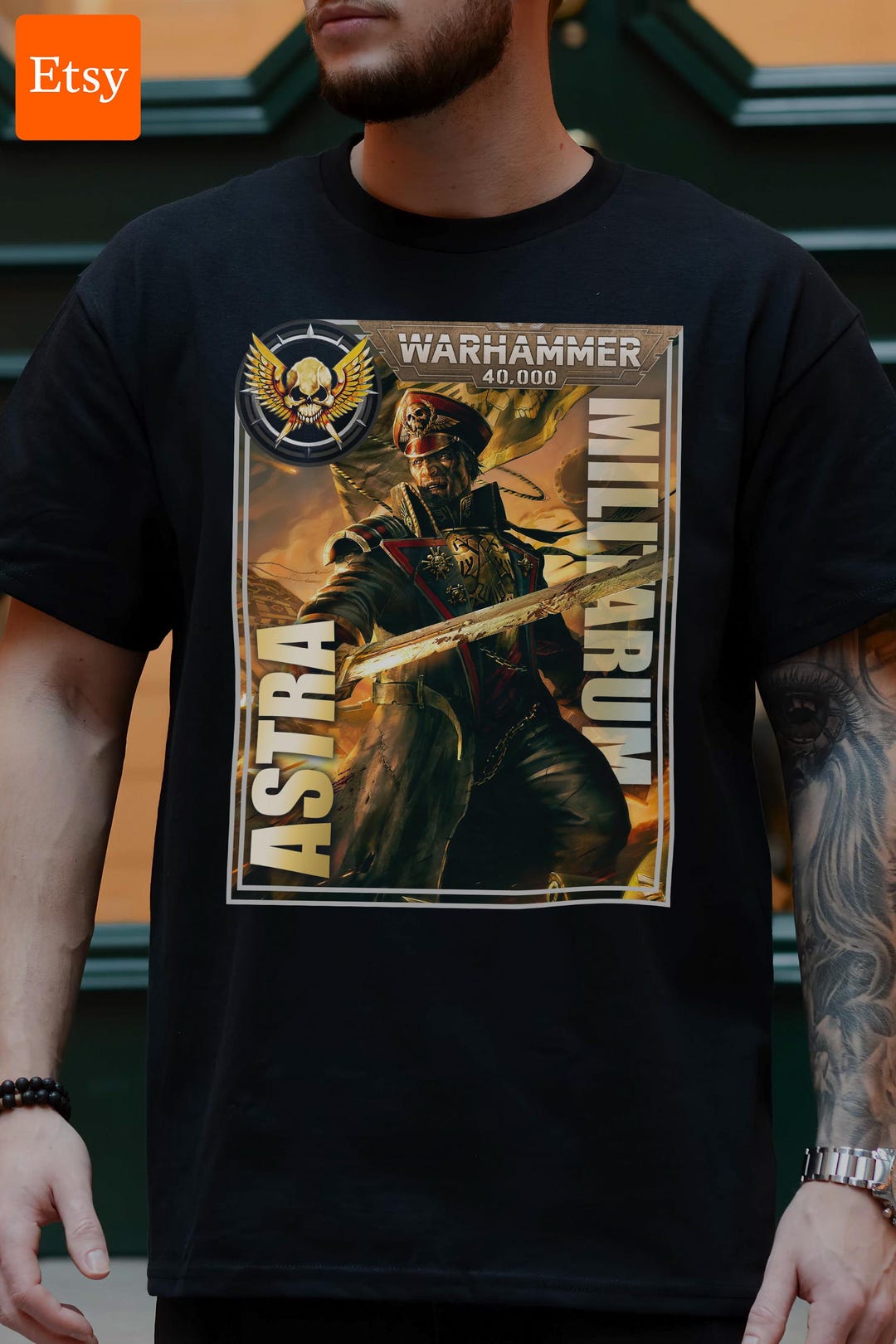 Warhammer 40K Astra Militarum Unisex T-shirt, Gaming Game Shirt ...