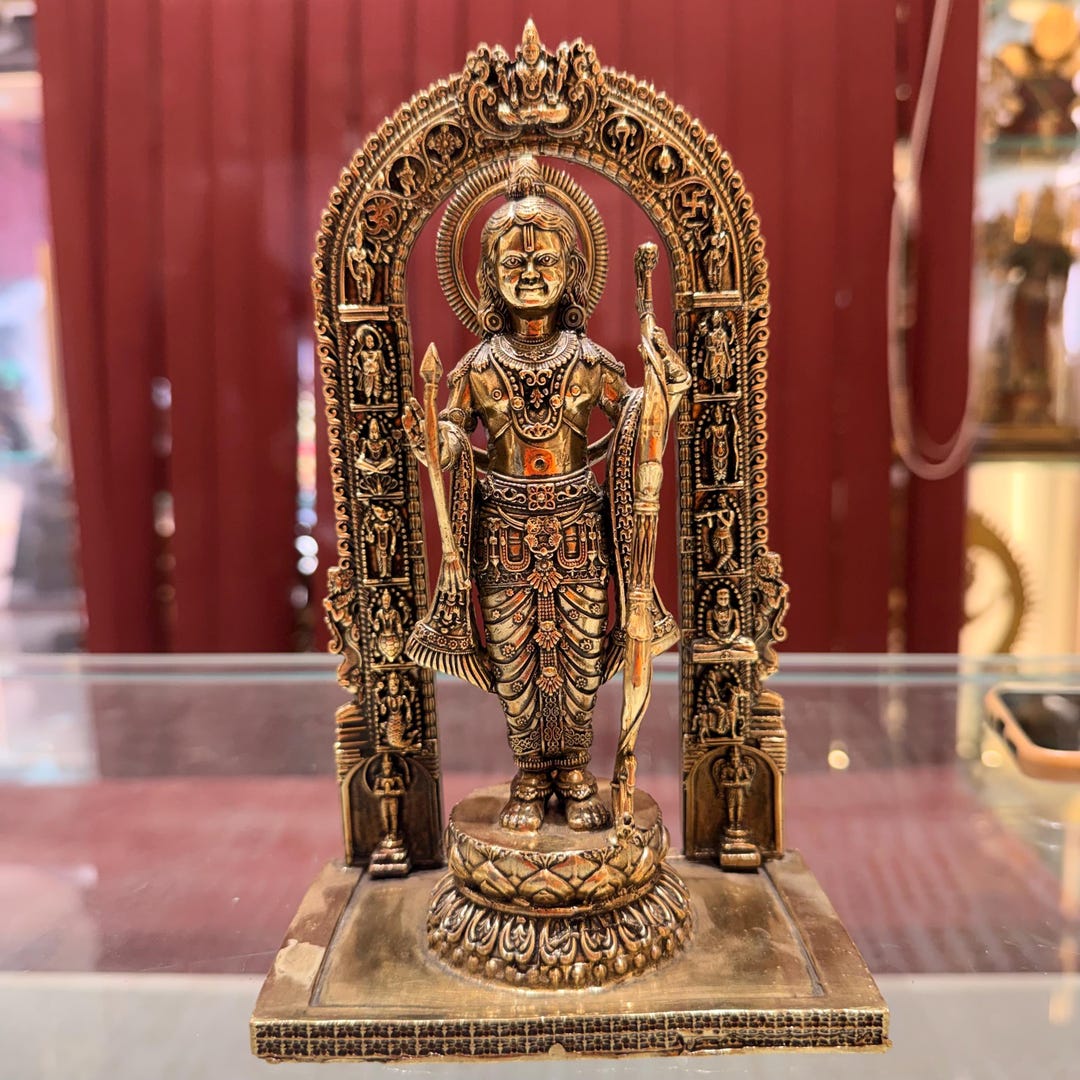 Ram Lalla | Ayodhya Ram Mandir Ram Lalla | Ram Lalla Idol | Handmade ...