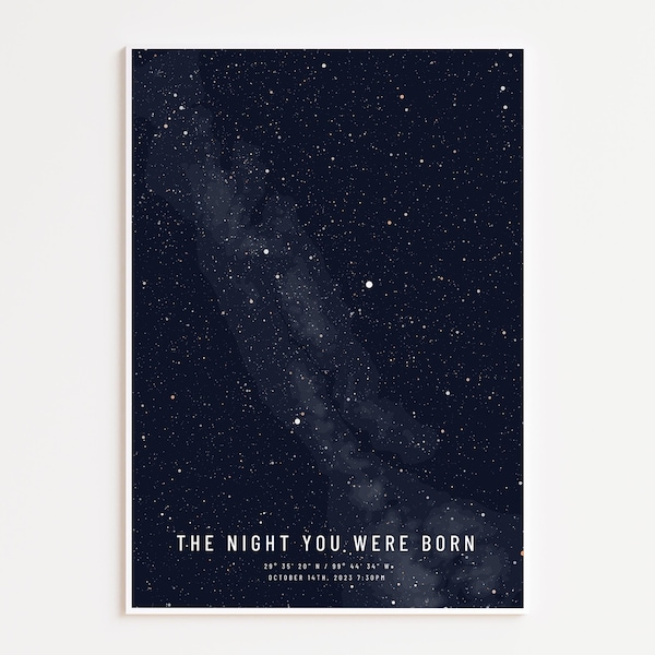 Star Map - Etsy