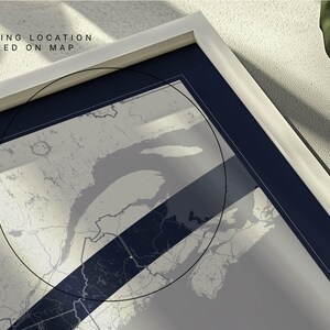 Custom 2024 Solar Eclipse Map Print Personalized Location Souvenir ...
