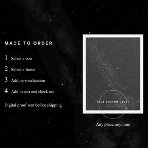 Custom 2024 Solar Eclipse Map Print Personalized Location Souvenir ...