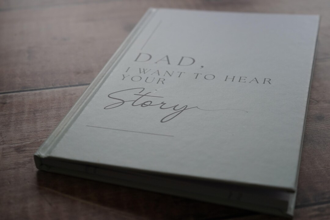Dad, Tell Me Your Story Guided Journal, a Father's Story Keepsake ...