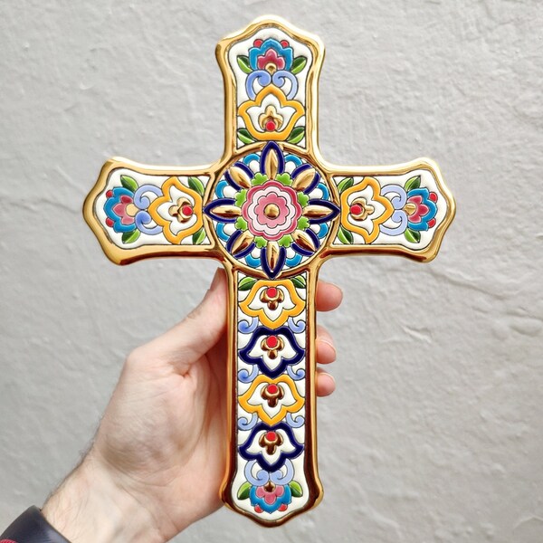 Ceramic Cross - Etsy