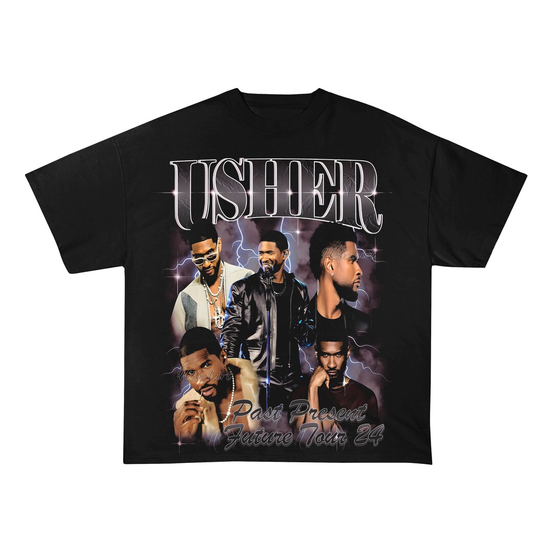 Usher World Tour Shirt Usher Past Present Future World Tour Shirt Usher ...