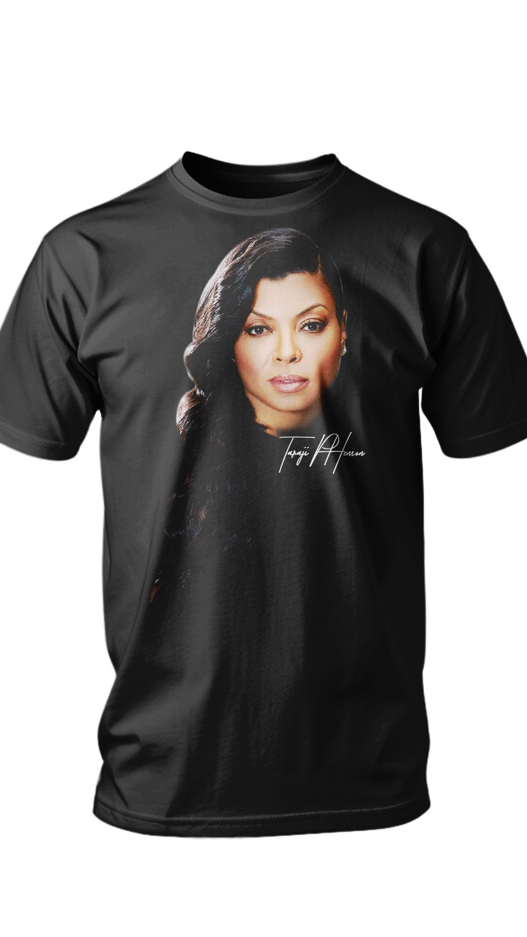 Taraji Big Face Graphic Print (for Dark Color Prints) - Etsy