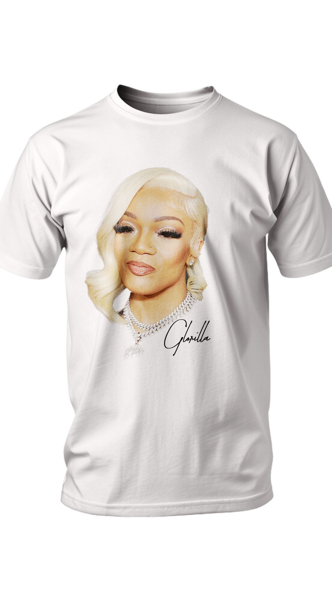 Glorilla Big Face Graphic Print (for Light Color Prints) - Etsy