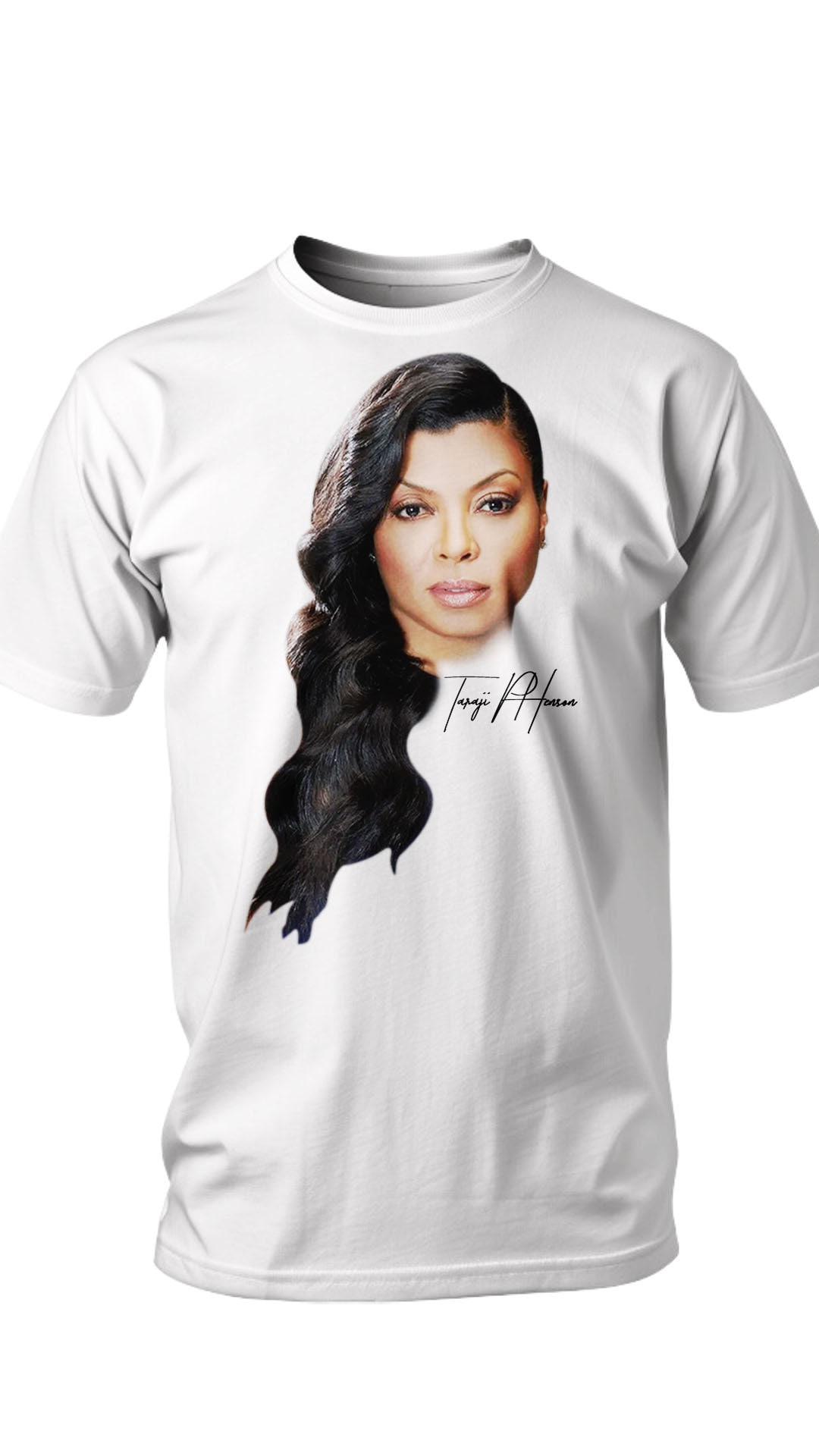 Taraji Big Face Graphic Print (for Light Color Prints) - Etsy
