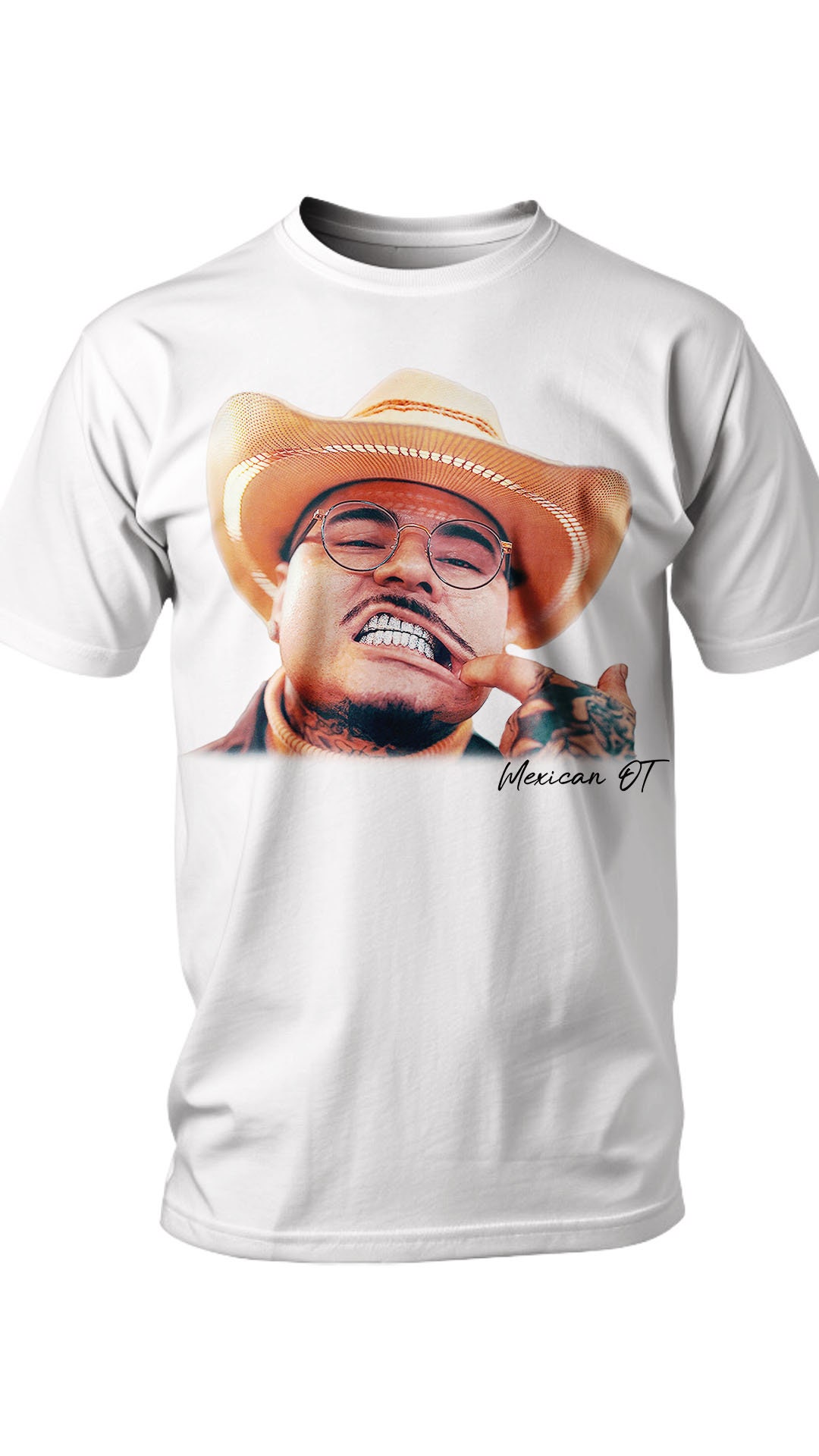 Mexican OT Big Face Graphic Print (for Light Color Prints) - Etsy