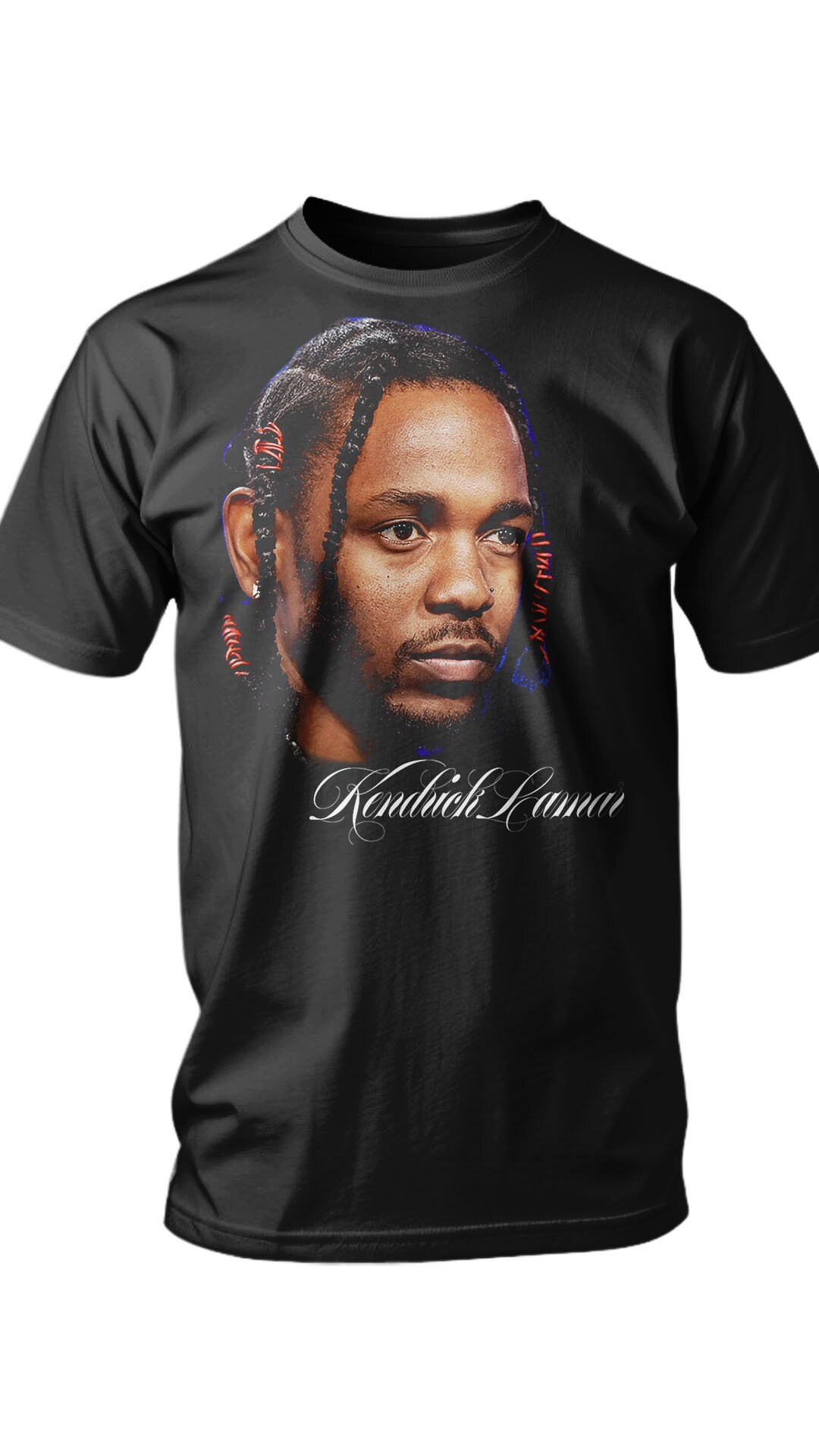 Kendrick Lamar Big Face Graphic Print (for Dark Color Prints) - Etsy