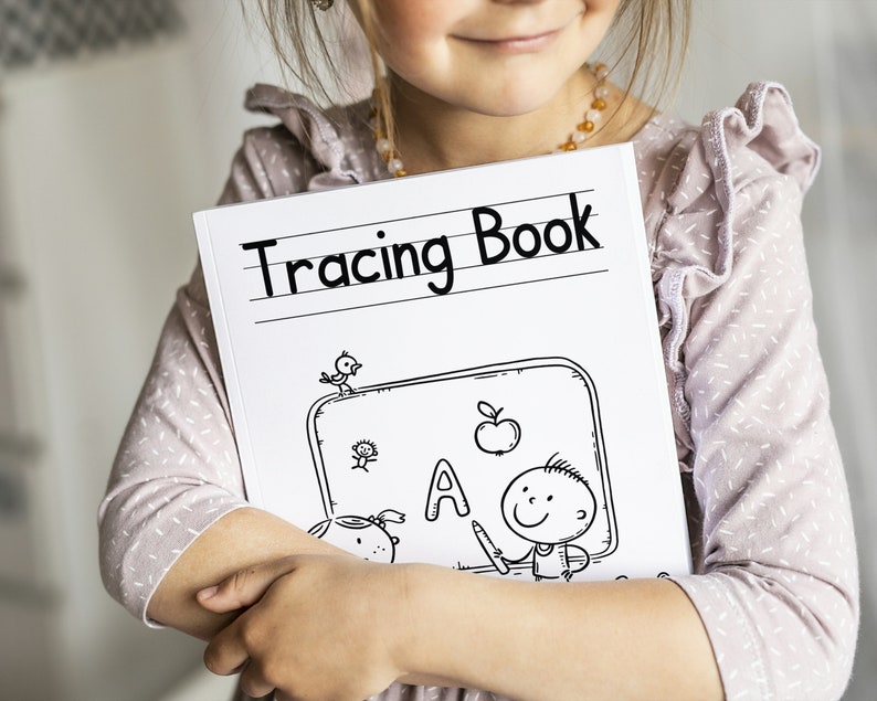 Interactive Alphabet & Tracing Workbook for Kids | Printable Activities ...