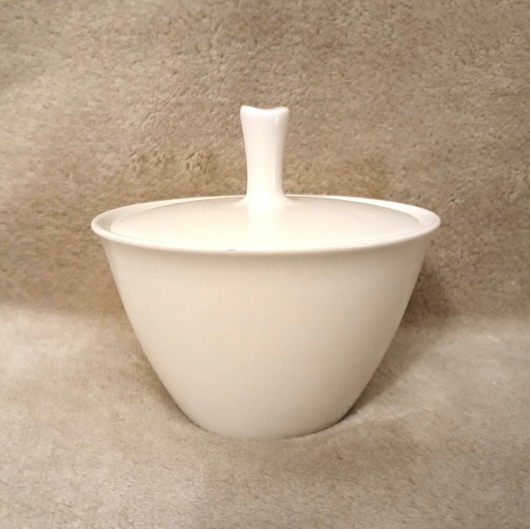 Franciscan Cloud Nine Whitestone Ware White Sugar Bowl. - Etsy