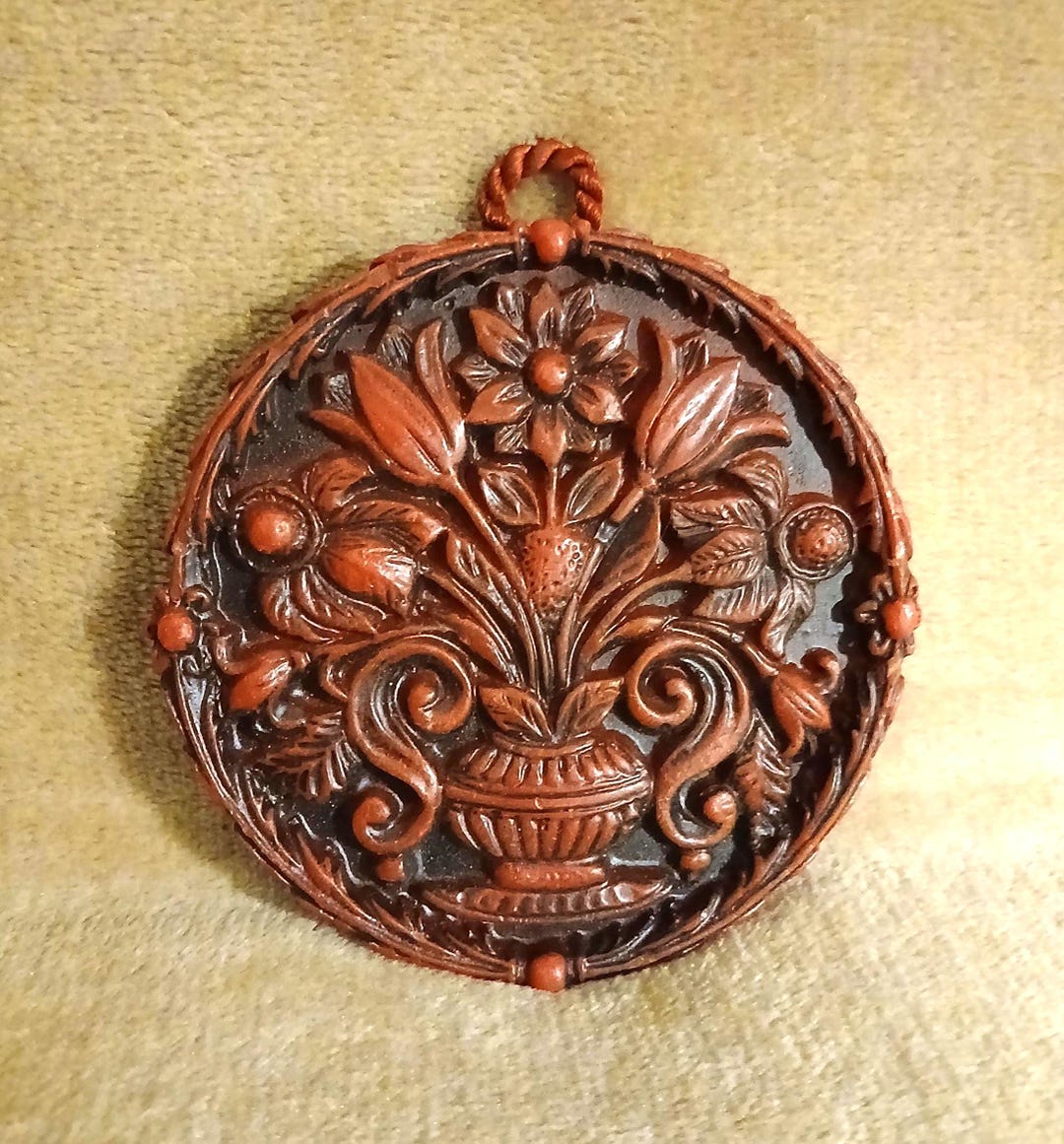 German Wax Art Carved Wax Picture for Wall Hanging. - Etsy