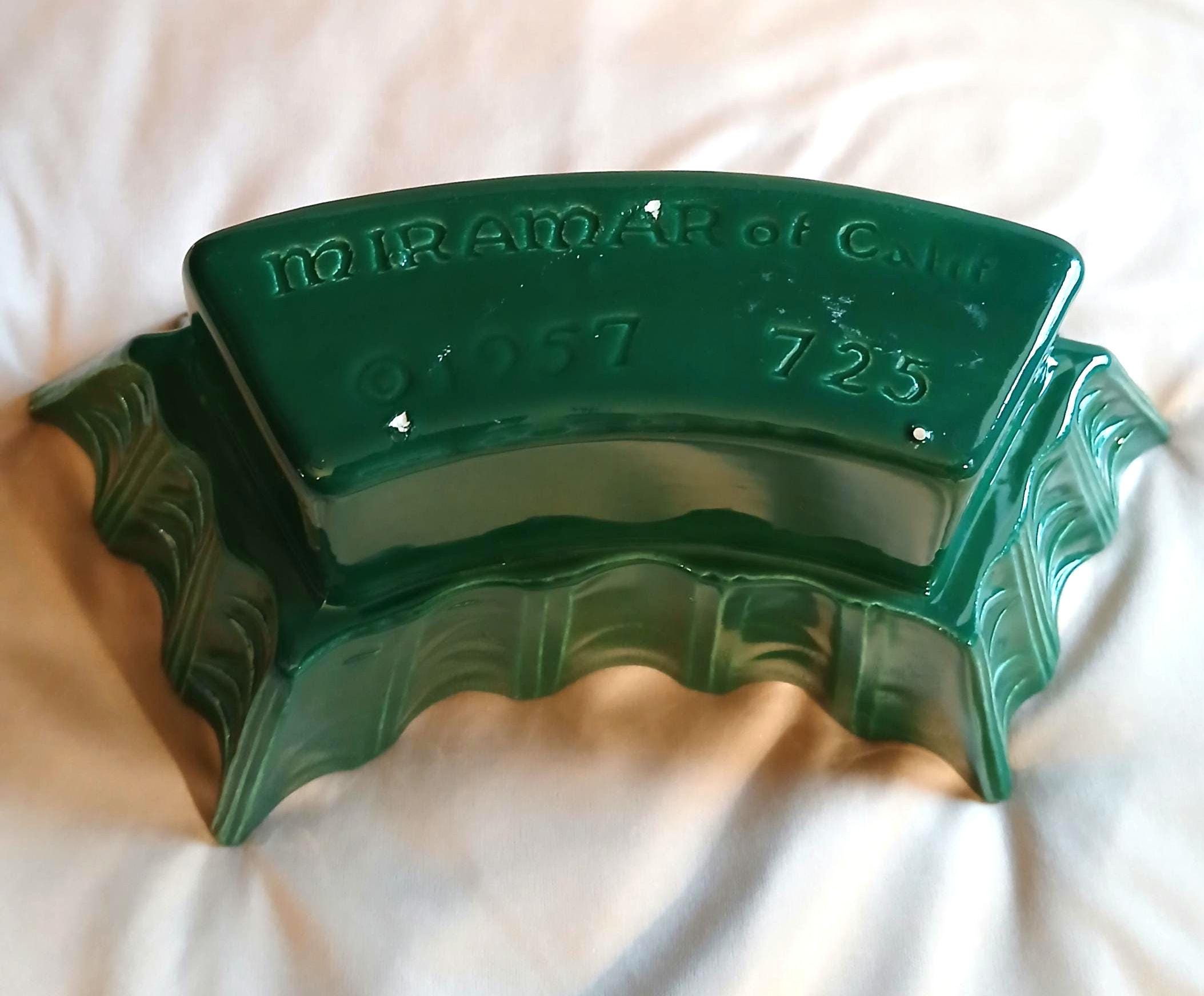 Miramar of California Pottery Indoor Planter. Green #725. Circa 1957 - Etsy