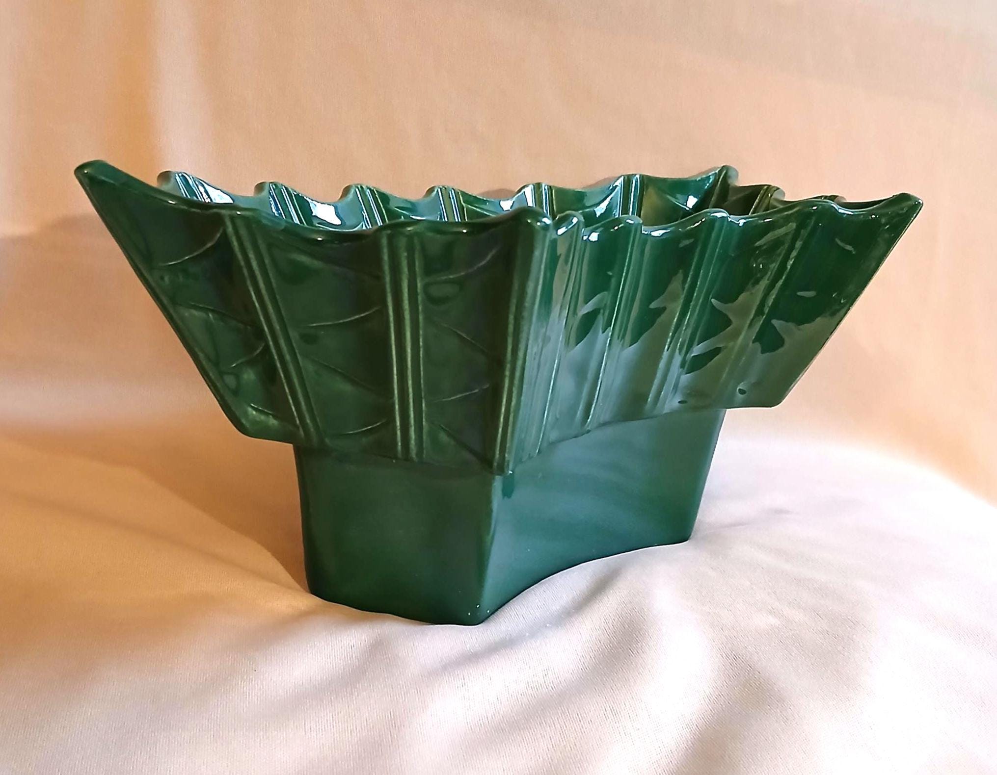 Miramar of California Pottery Indoor Planter. Green #725. Circa 1957 - Etsy