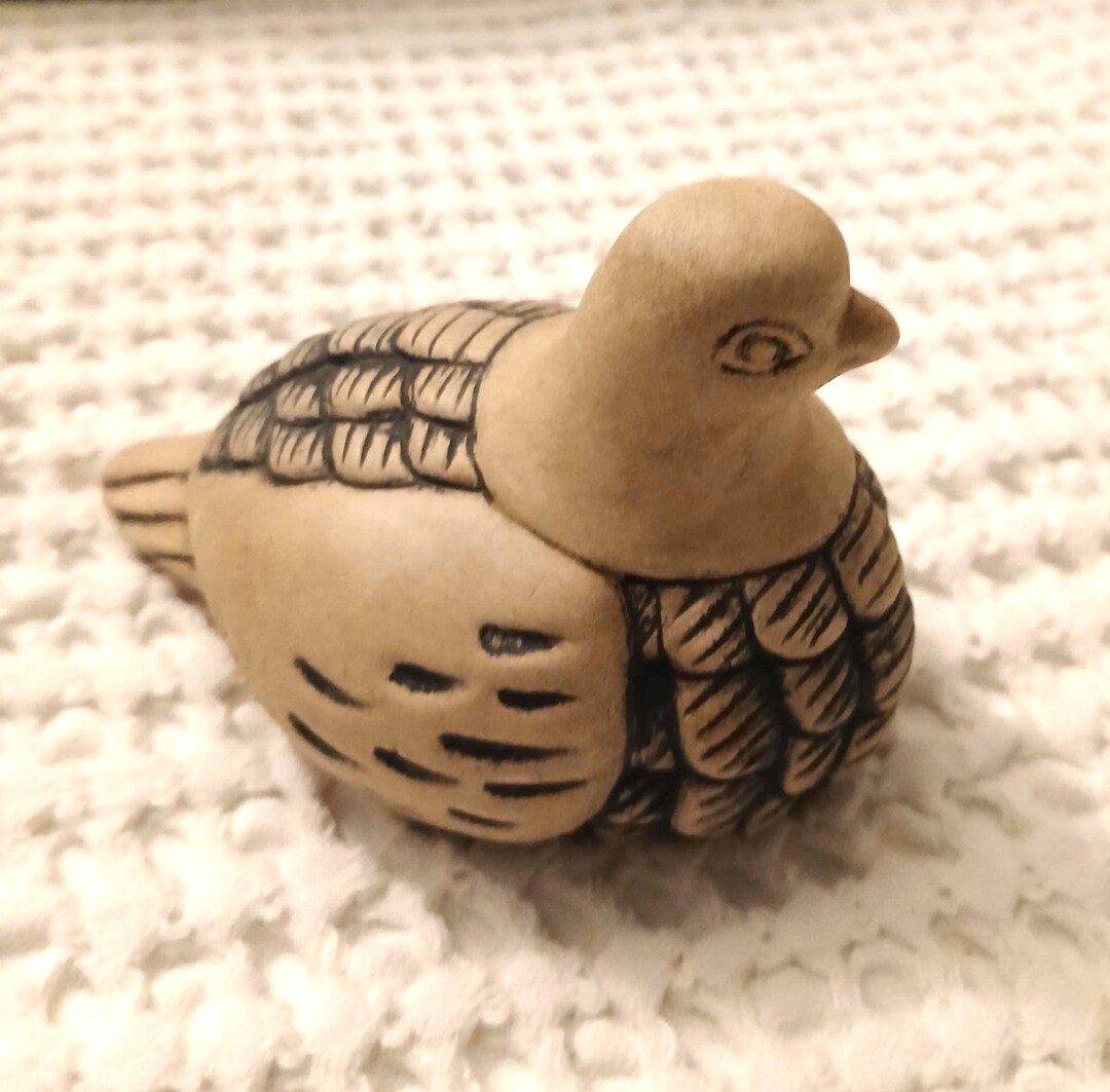 P. Dupont Ceramic Pigeon Figurine by 1987. - Etsy
