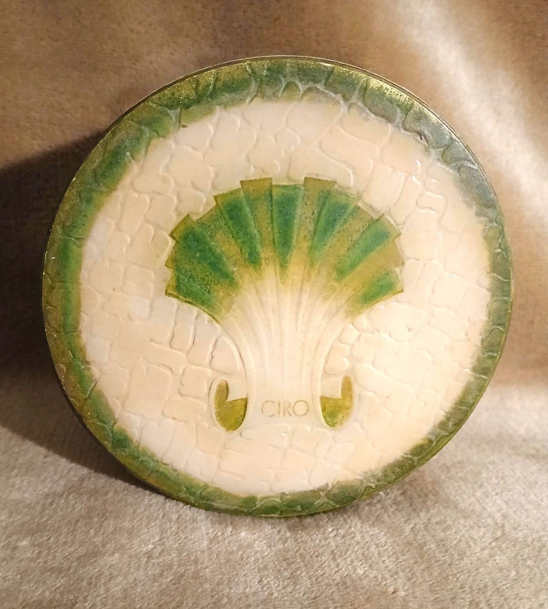 Parfums Ciro Acclaim Empty Bath Powder Box - Elegant Vanity Decor - Etsy